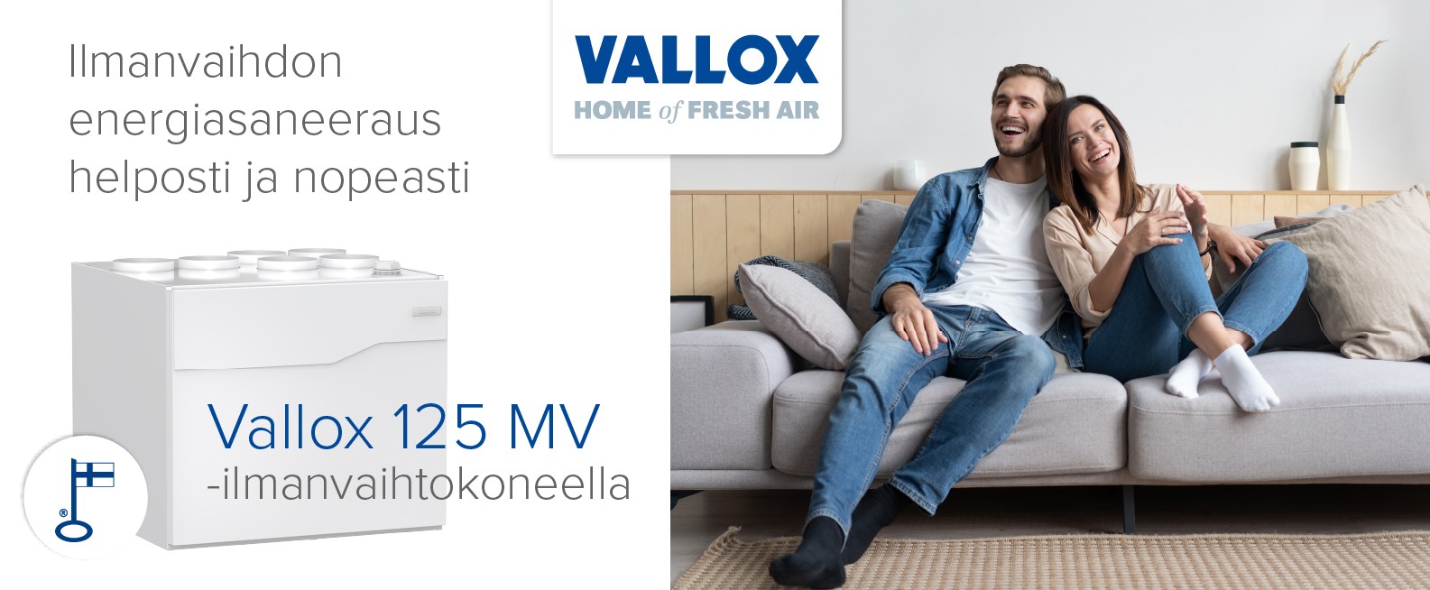 Vallox 125 MV Ilmanvaihtokone Vallox 125 MV Ilmanvaihtokone